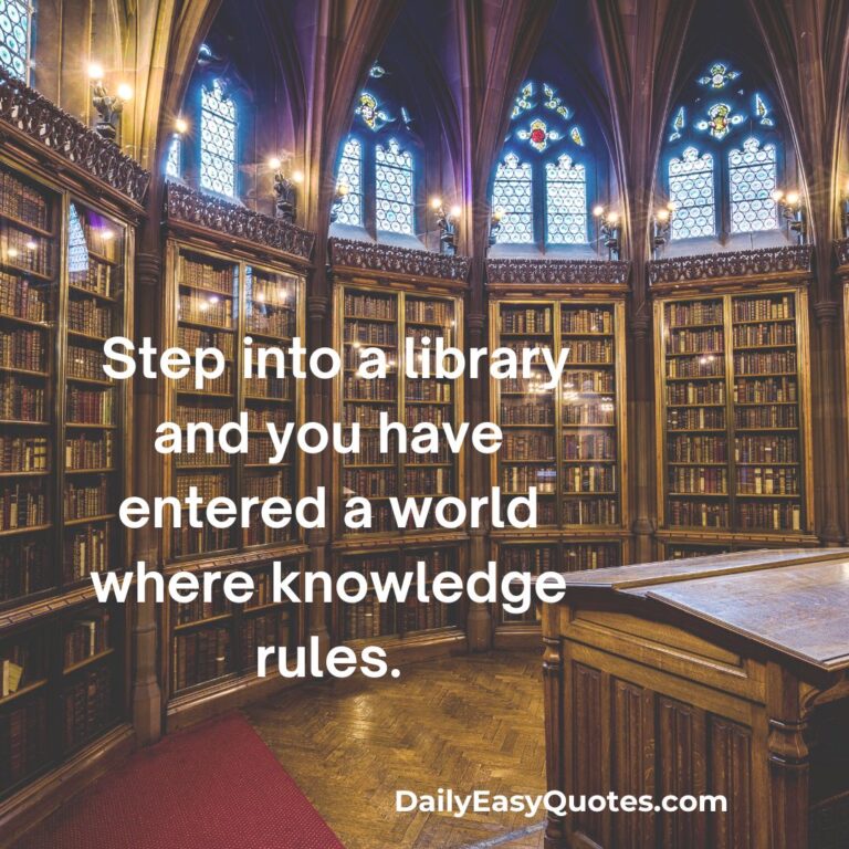 40 + Best Library Quotes That Inspire Readers to Love Books