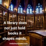 40 + Best Library Quotes That Inspire Readers to Love Books